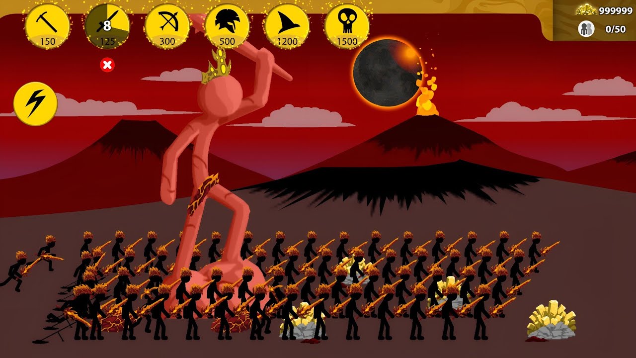 X999 KING STATUE MEGA GRIFFON SWORDWRATH | STICK WAR LEGACY MOD - YouTube
