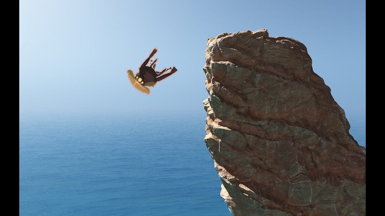 Risk of Rain 2 Beetle Jumps Off A Cliff - YouTube