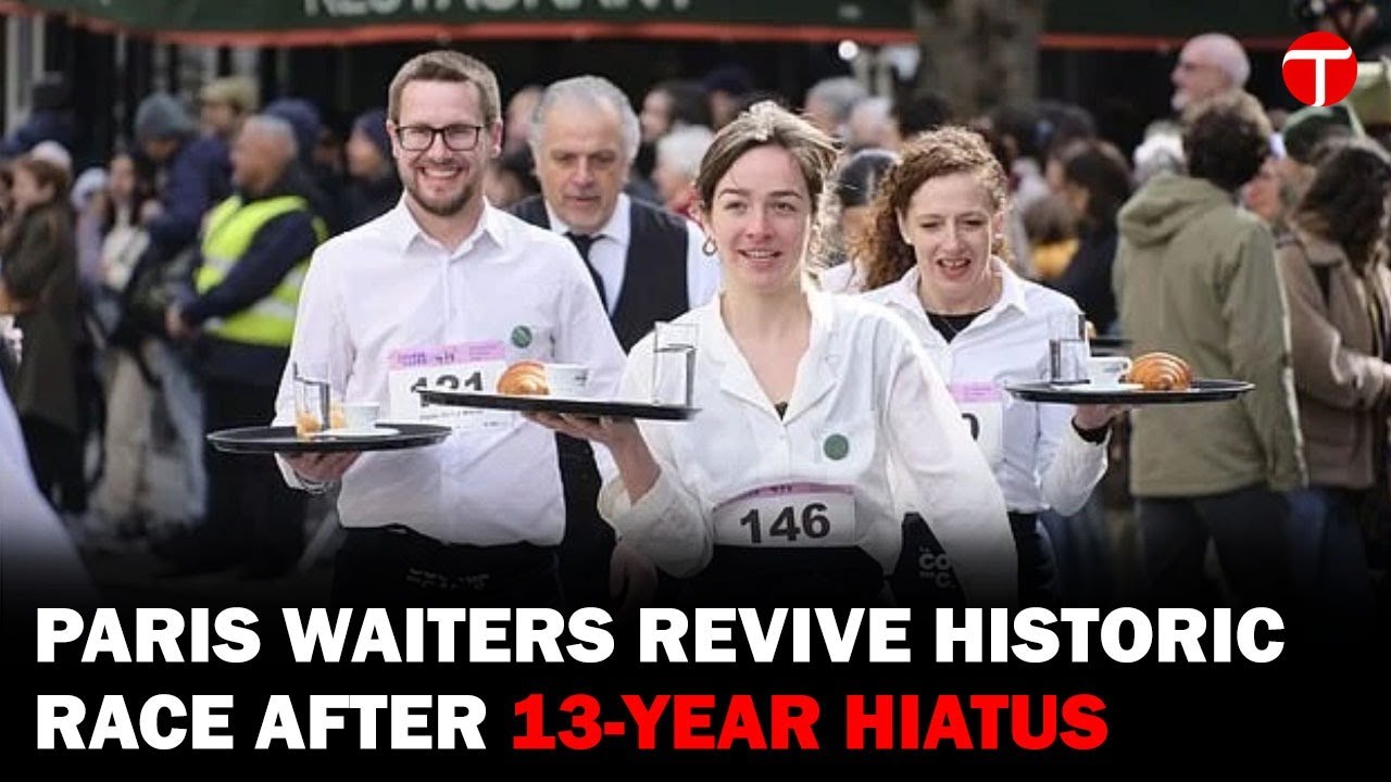 Paris Revives Historic Waiters' Race: Cafés, Croissants, and ...