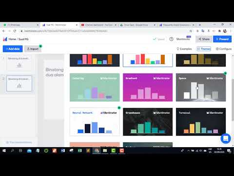 2. Mentimeter - membuat soal multiple choice (pilihan ganda) - YouTube