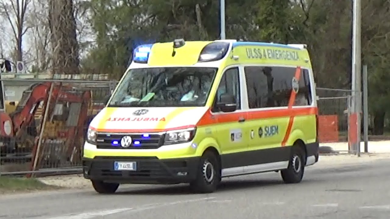 Ambulanza SUEM 118 San Donà in emeregenza - Italian ambulance ...