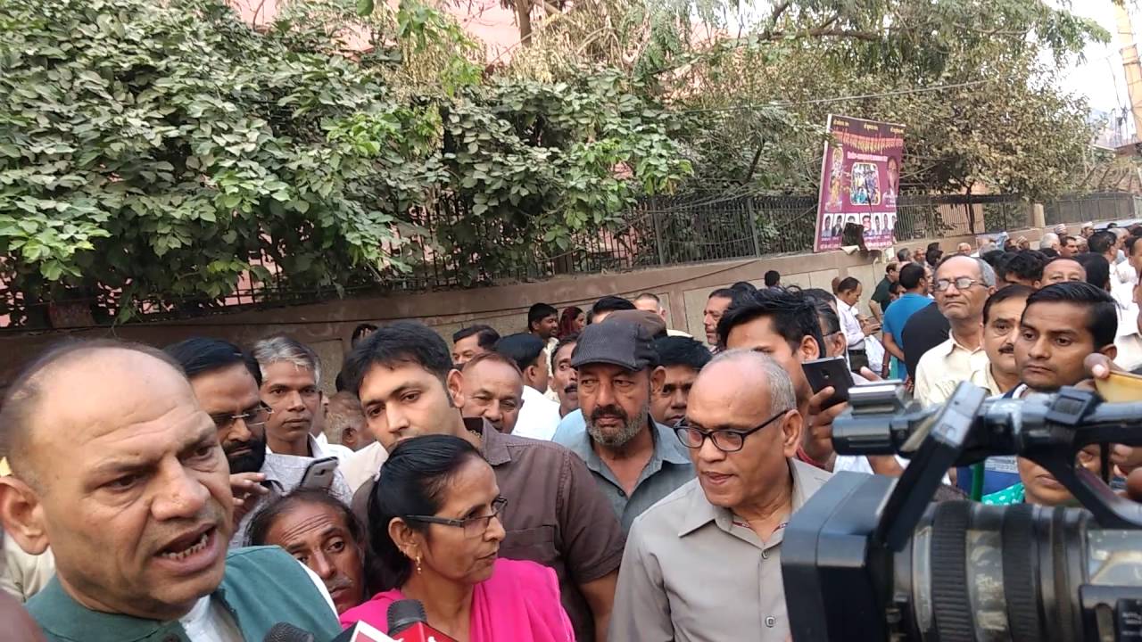 Senior Congress Leader Sh Mukesh Sharma came in support of Players ...