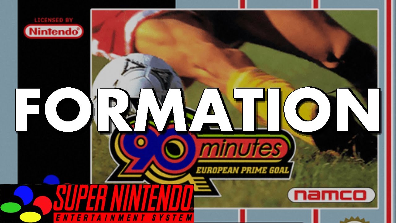90 Minutes - European Prime Goal (SNES Europe) OST - Formation ...