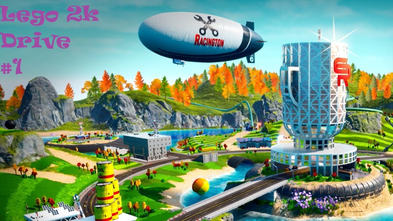 LEGO 2K DRIVE WALKTHROUGH #1 (NO COMMENTARY) - YouTube