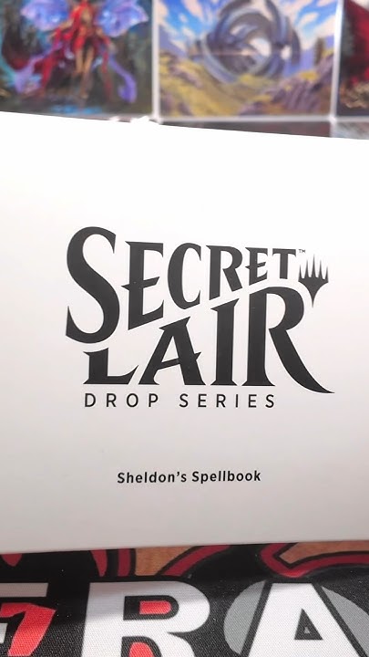 Secret Lair Drop - Sheldon’s Spellbook Non-Foil 🌳🤫 #secretlair #secretlairdrop # ...