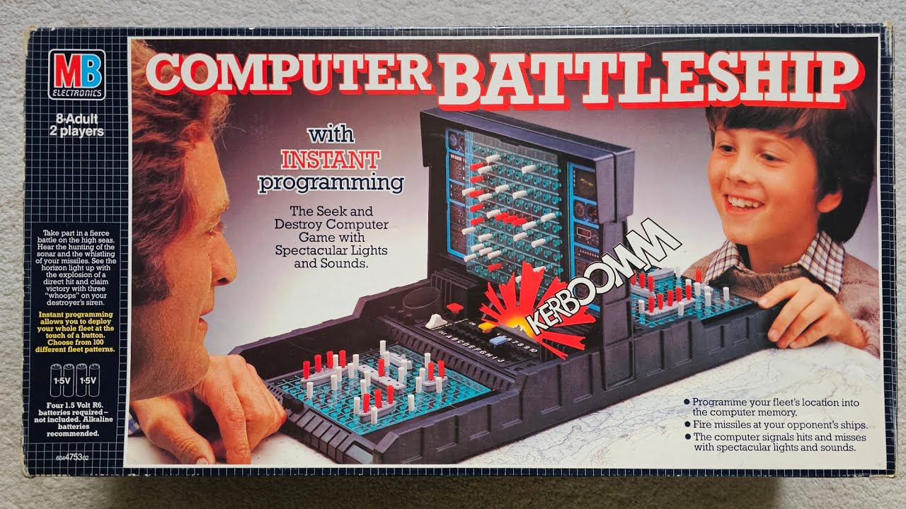 Demonstration Of How To Test An MB Electronics Computer Battleship Game ...