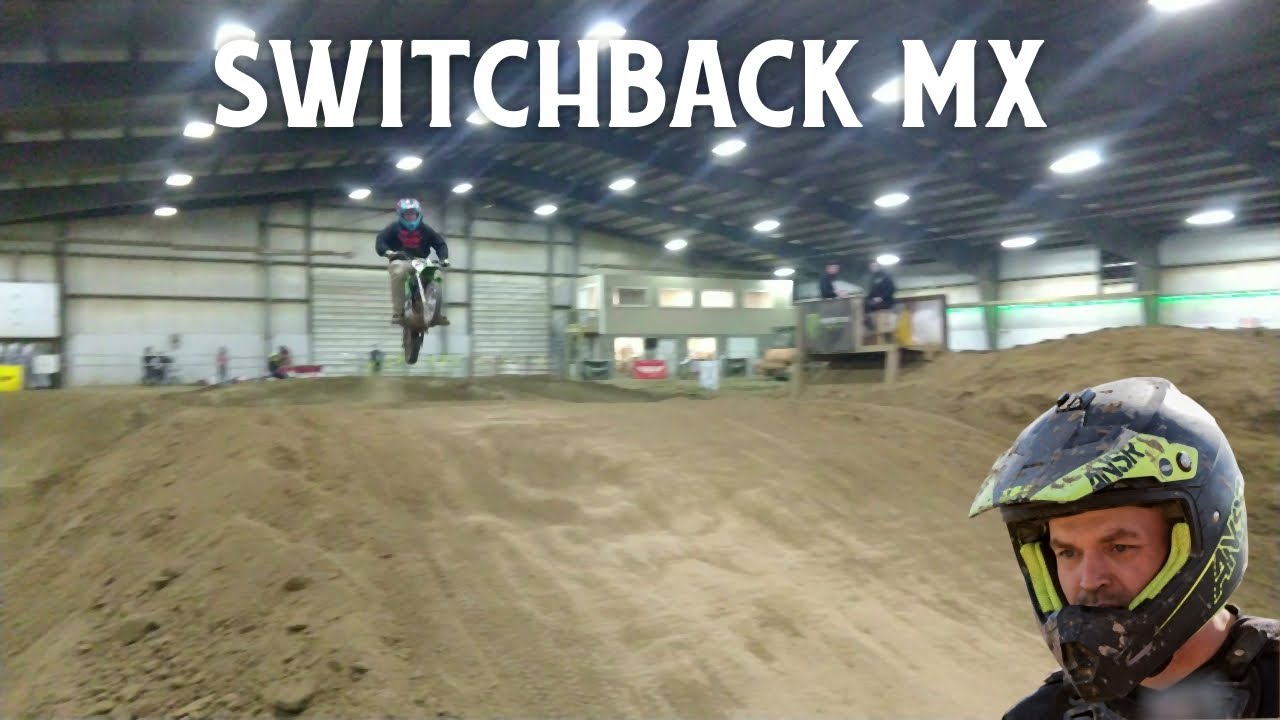 We Rented Indoor Track Switchback Mx To Ride Our Pitbikes - YouTube