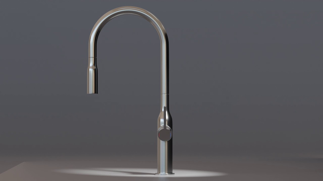 CERA KW0261002R / KWC SIN Series Kitchen Tap - YouTube