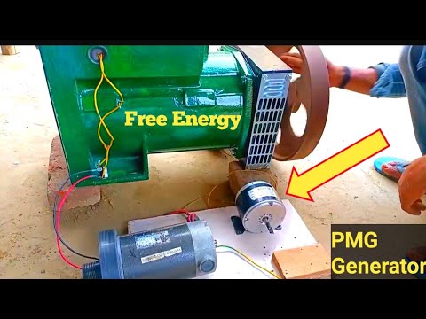 Low RPM Generator | 350 RPM Alternator | Zero Cogging Zero Lenz |No ...
