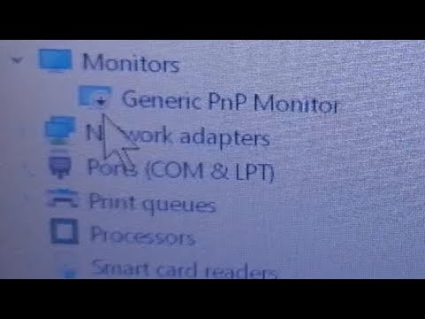 how to enable generic pnp monitor in dell latitude e6430 laptop - YouTube