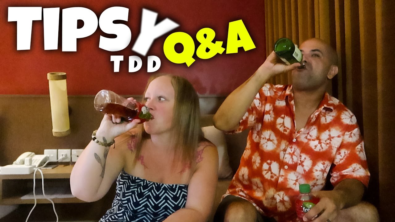 Our 1st TDD Tipsy Q&A ( IT'S GETTING PERSONAL ) - YouTube