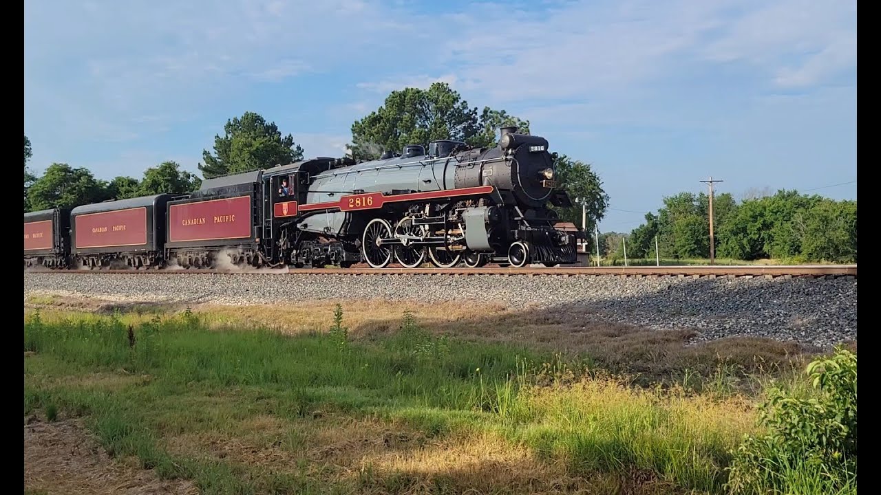 CPR "Empress" 2816 - YouTube