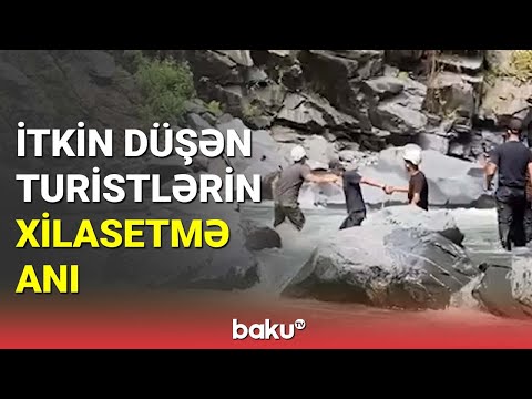 Zaqatalada itkin düşən turistlər xilas edildi