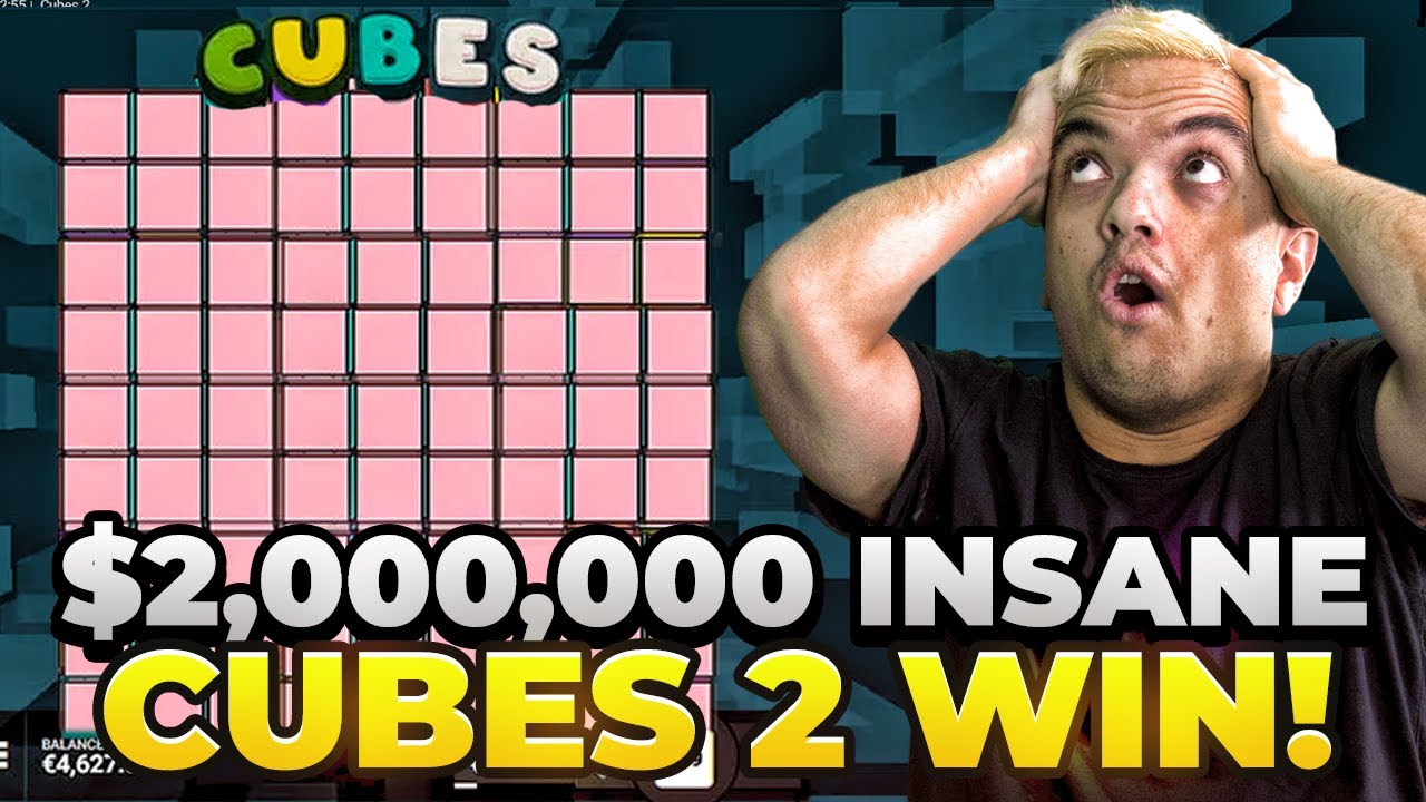 WE GOT OUR BIGGEST EVER CUBES 2 SLOT WIN!! - YouTube