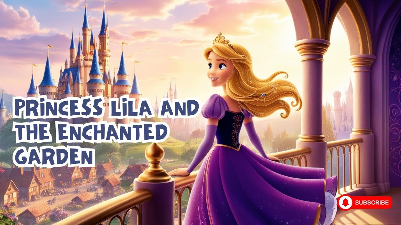 "Princess Lila and the Enchanted Garden | A Story of Magic and Kindness ...