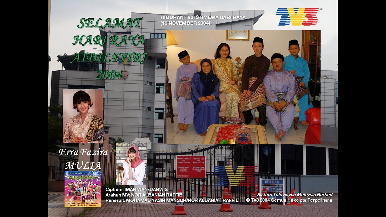 TV3 Continuity (13 November 2004) Erra Fazira - Mulia Arahan: Nor ...