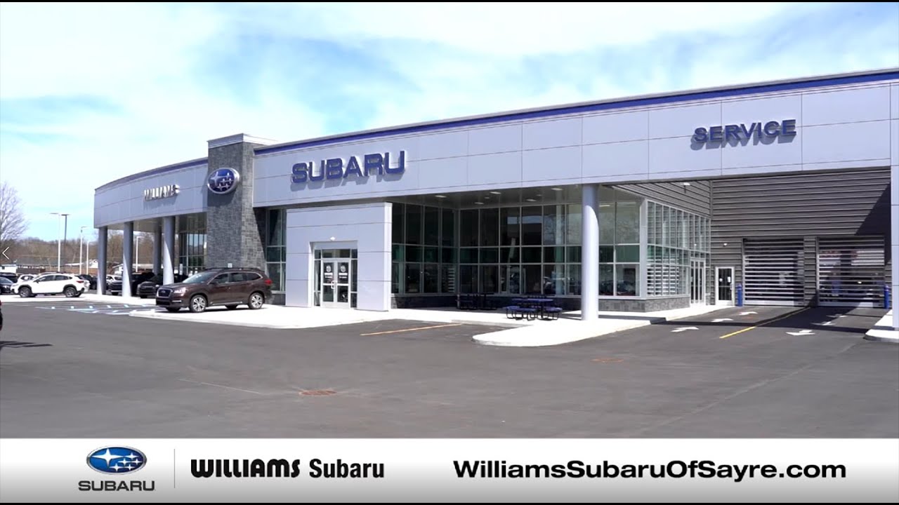 The All-New Williams Subaru of Sayre Is Now Open! - YouTube
