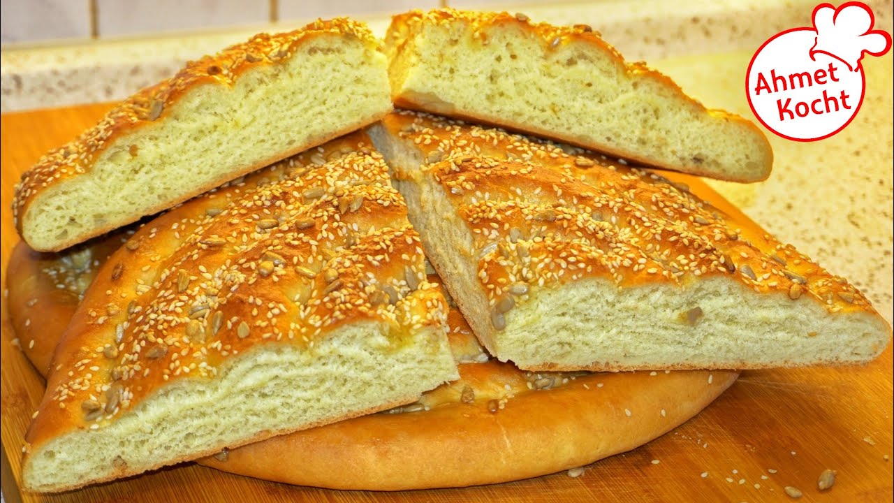 Simit Pide Fladenbrot | Ahmet Kocht | türkisch backen | Folge 591 - YouTube
