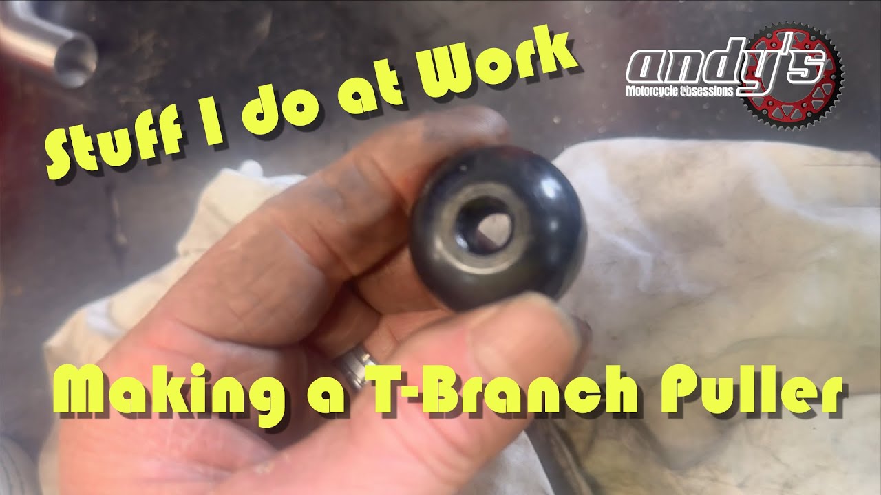 Stuff I do at Work - Making a Tee Branch Puller - YouTube