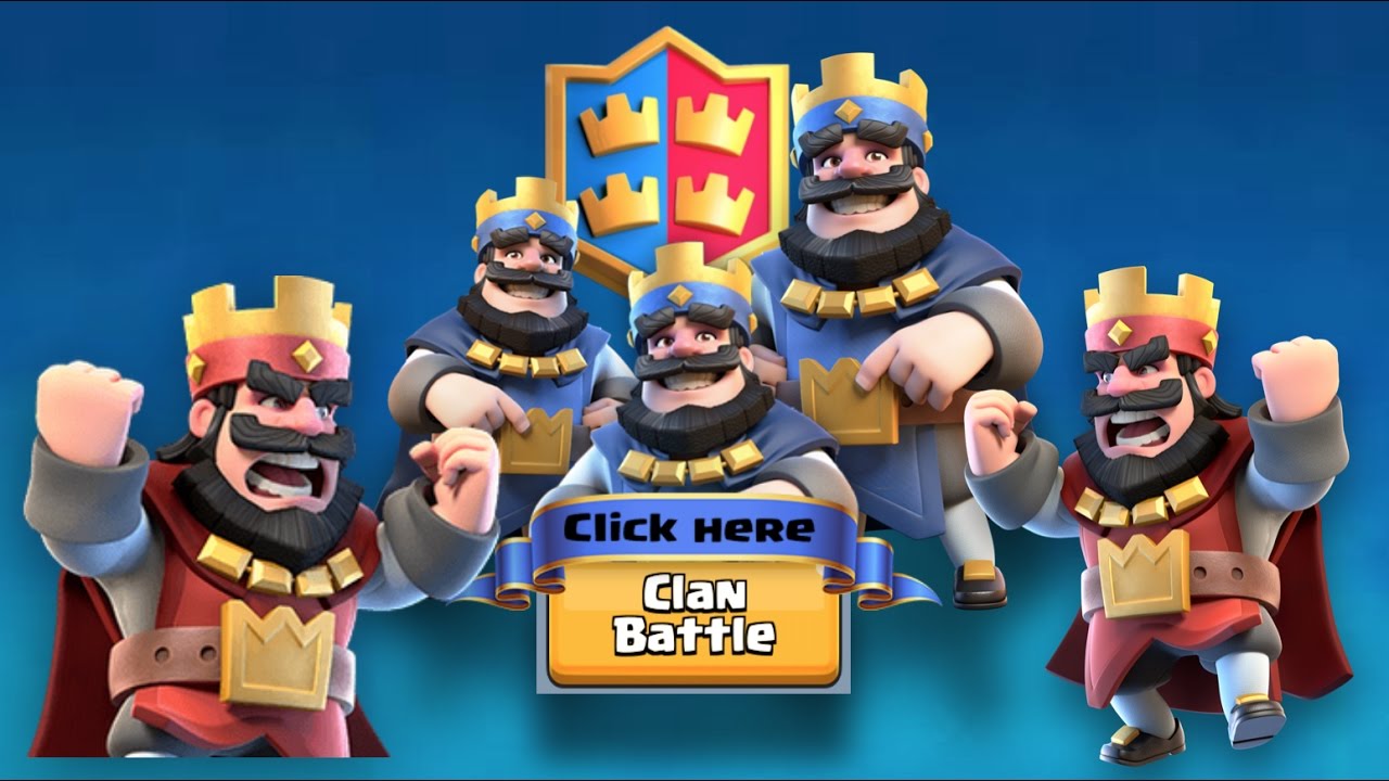 clash royal clan battle gameplay - YouTube