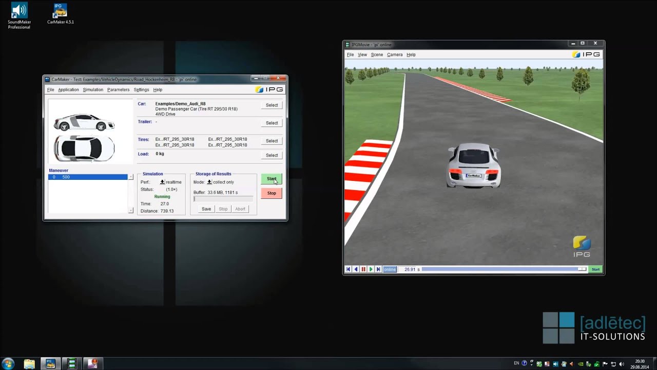 SoundMaker Professional - Audio Simulation for IPG CarMaker - YouTube