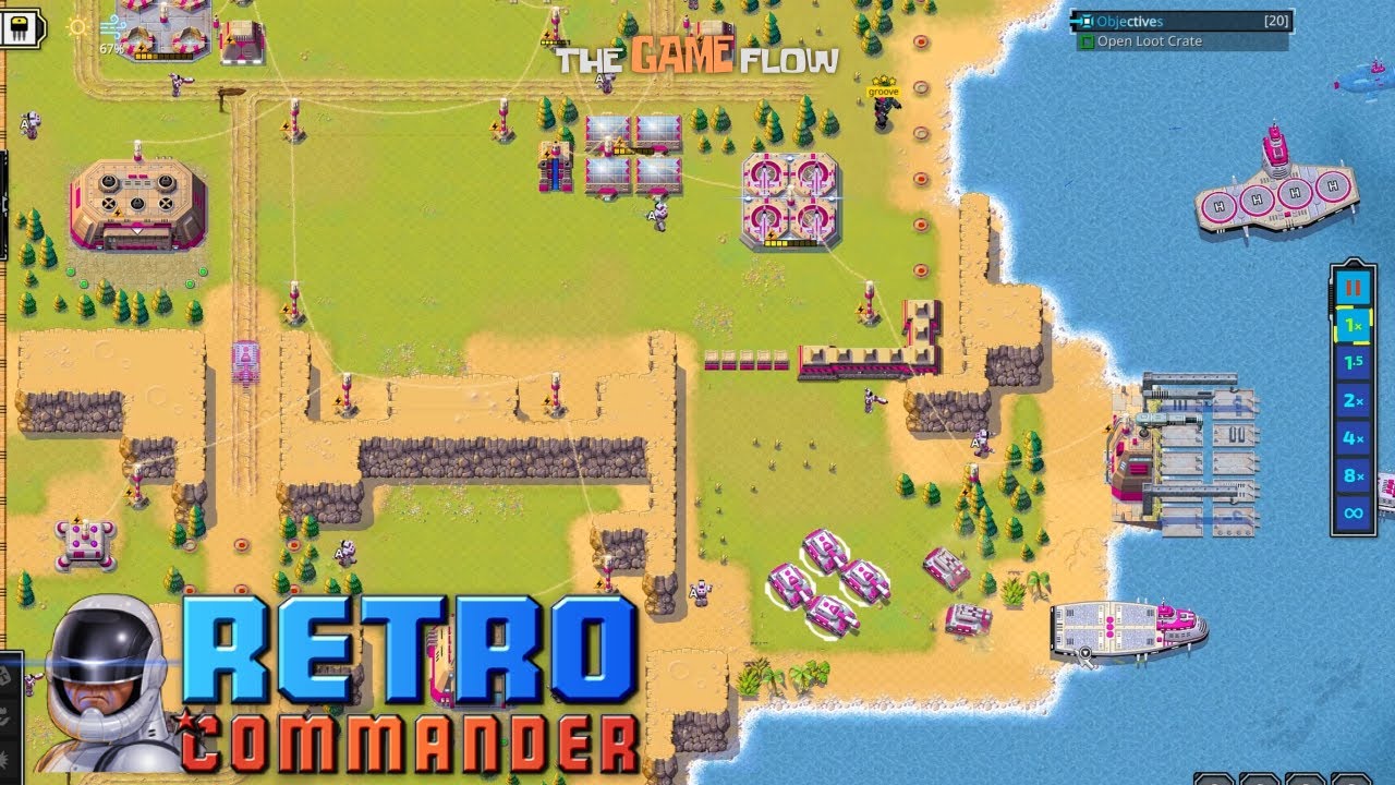 RETRO COMMANDER Gameplay - YouTube