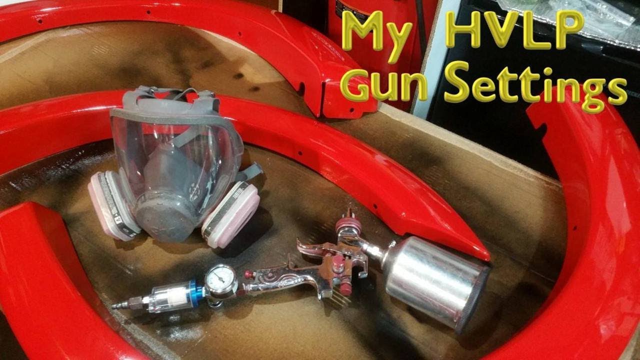 My HVLP Gun Settings (Basic setup) Ep 24 - YouTube