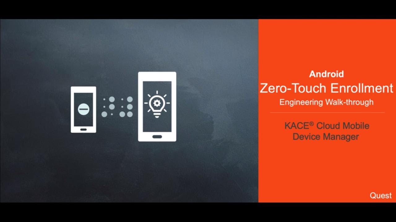 Android Zero Touch Enrollment - YouTube