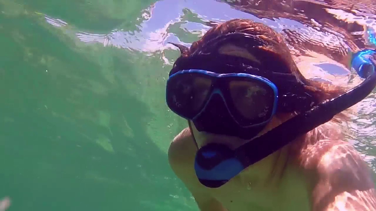 Jesse and Gaby Go Snorkeling - YouTube