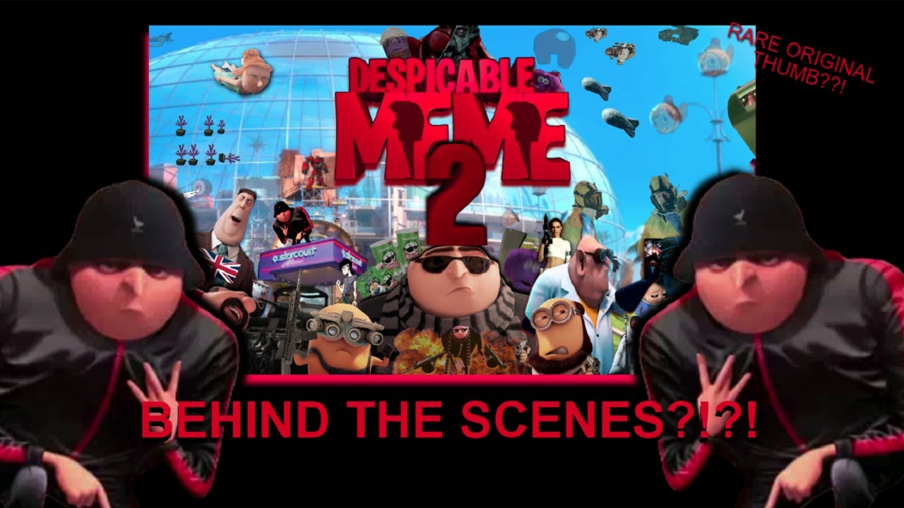 Despicable Meme 2 Behind the Scenes (epic!!!) - YouTube
