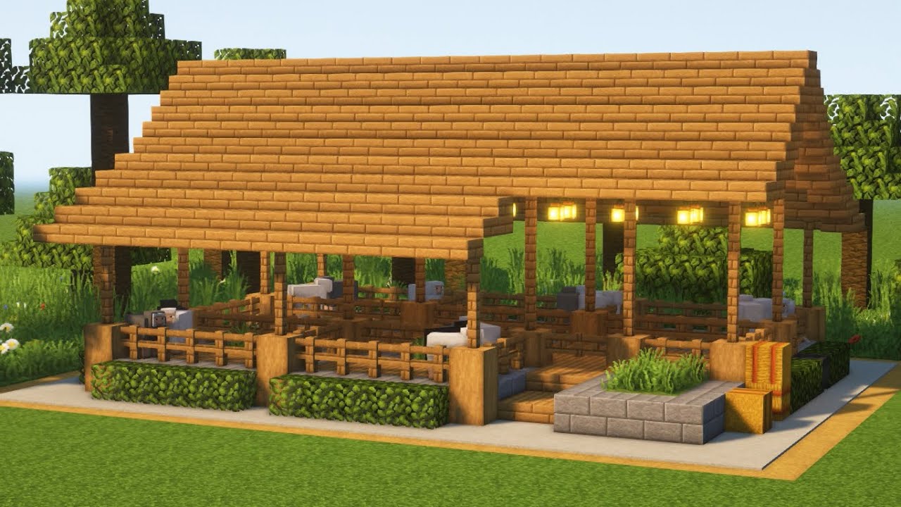 MINECRAFT - CARA MEMBUAT KANDANG DOMBA |EASY! - YouTube