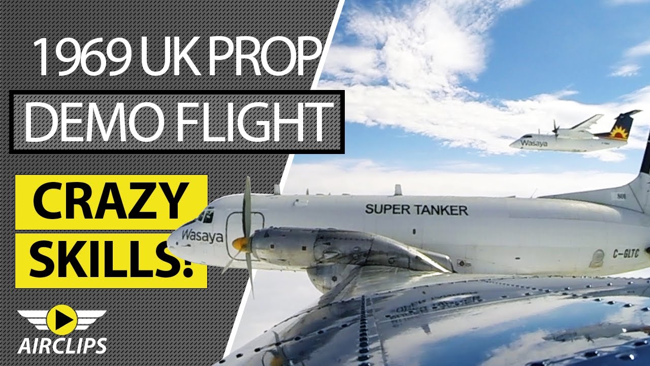 Incredible HS 748! 2 extremely rare aircraft cockpits in same air-to ...