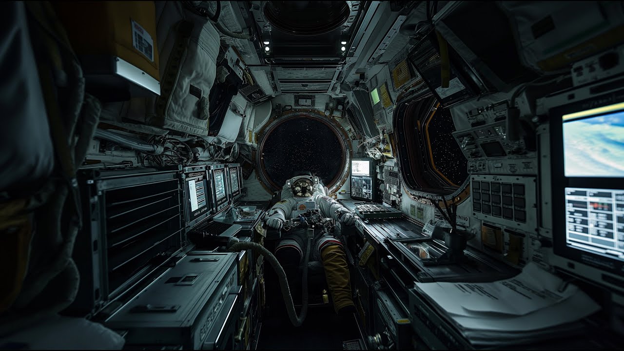 Alone In the ISS | Space Station Dark Ambiance - YouTube