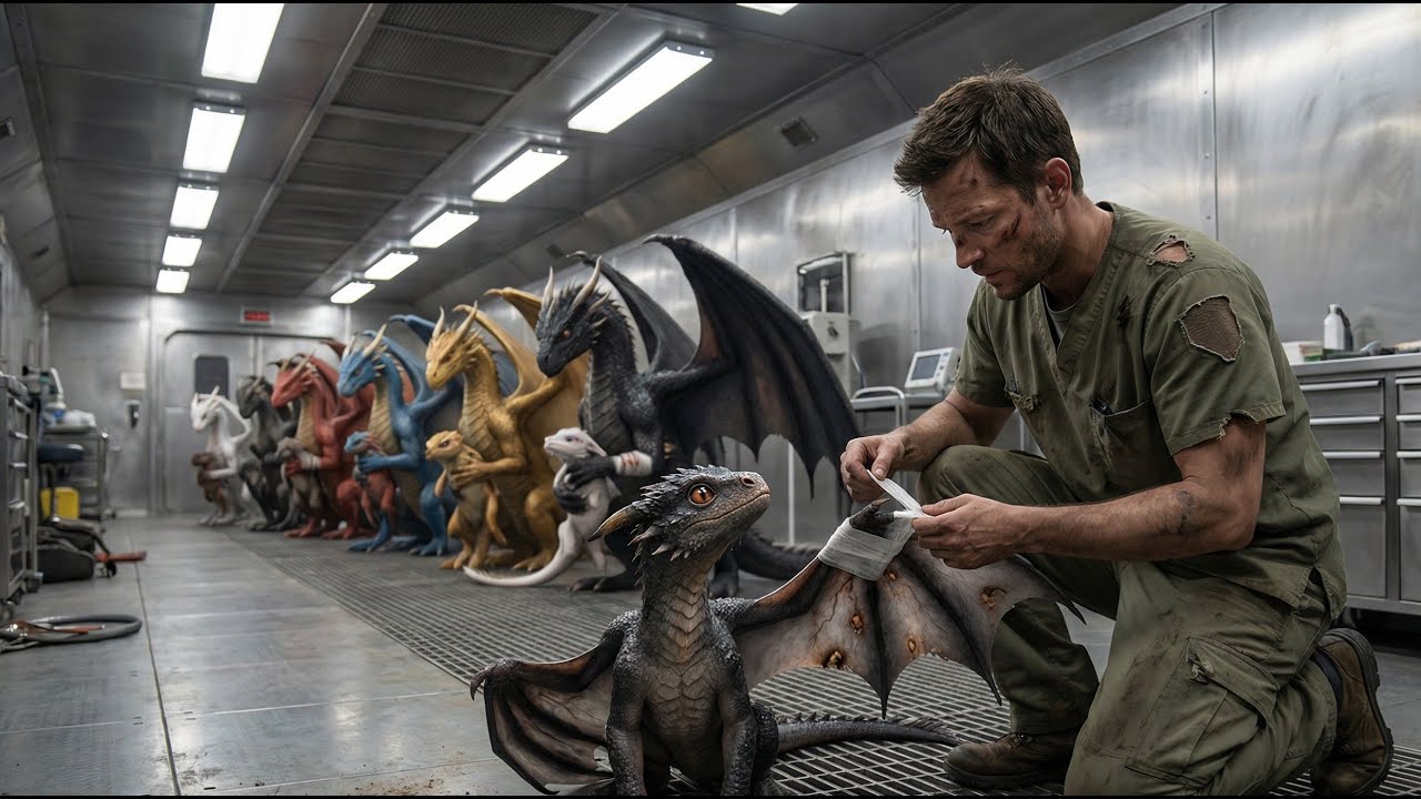 He Wrapped a Bandage on a Dragon Baby’s Wing—Then Dozens More Lined Up ...