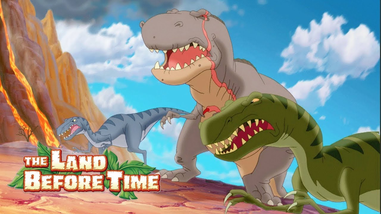 Triple Sharptooth! | The Land Before Time - YouTube