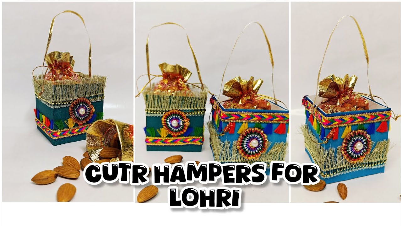 DIY Cute Mini Hamper for Lohri & Makar Sankranti | - YouTube
