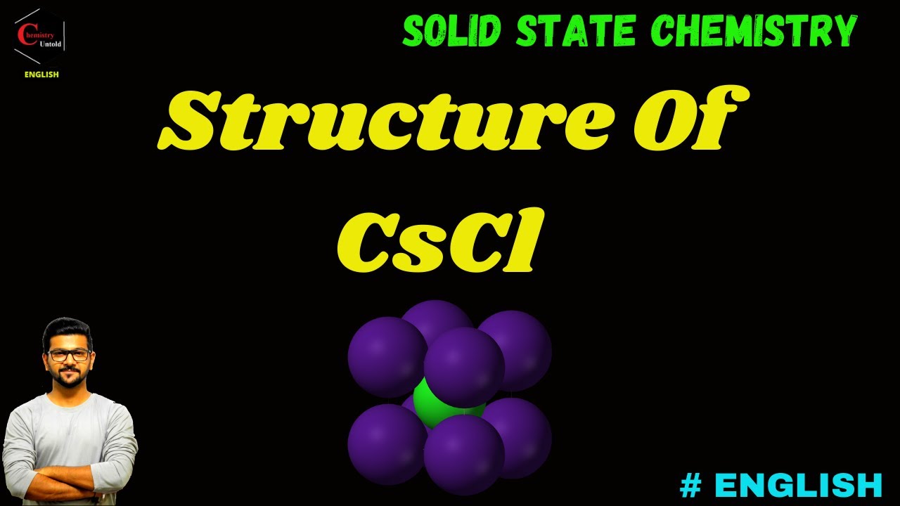 CsCl structure | Cesium Chloride structure | BCC Structure | Solid ...