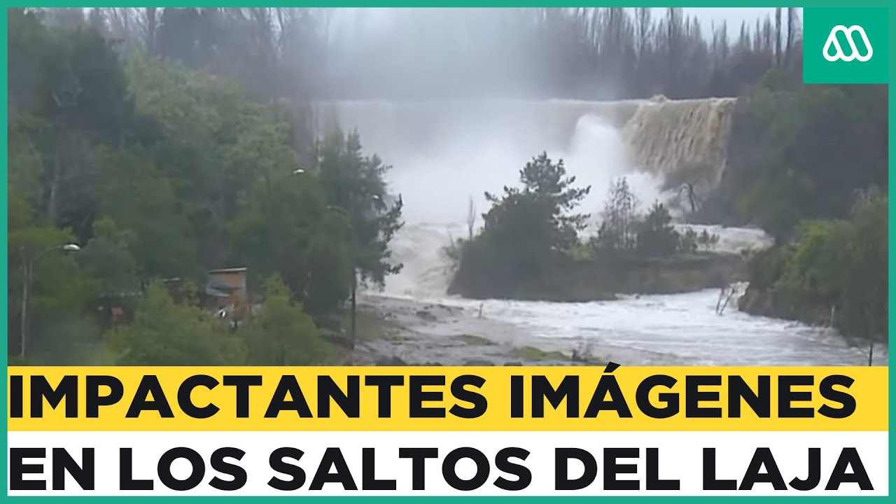 Rio Laja desbordado: Impresionante imágenes de las icónicas cascadas ...