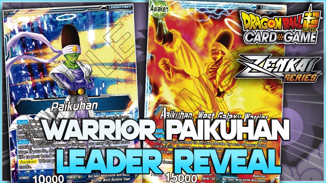 Revival of The West Galaxy Warrior! | Paikuhan Reveal | Zenkai Series ...