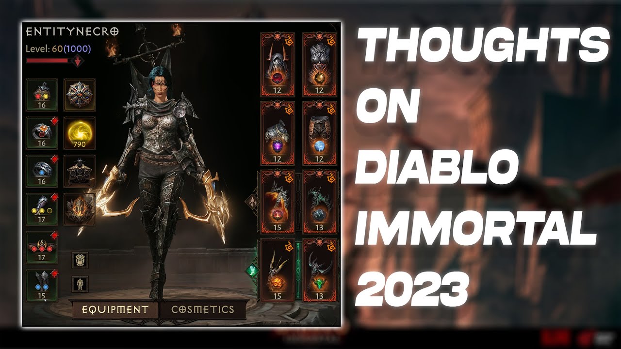 Thoughts on Diablo Immortal f2p (2023) - YouTube