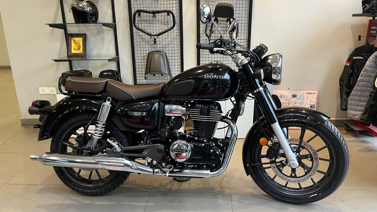 All New Honda CB 350 Black Colour Review 🔥 | Price | Features | Chassis ...