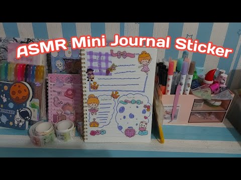 ASMR Mini Journal Sticker eps.138 - YouTube