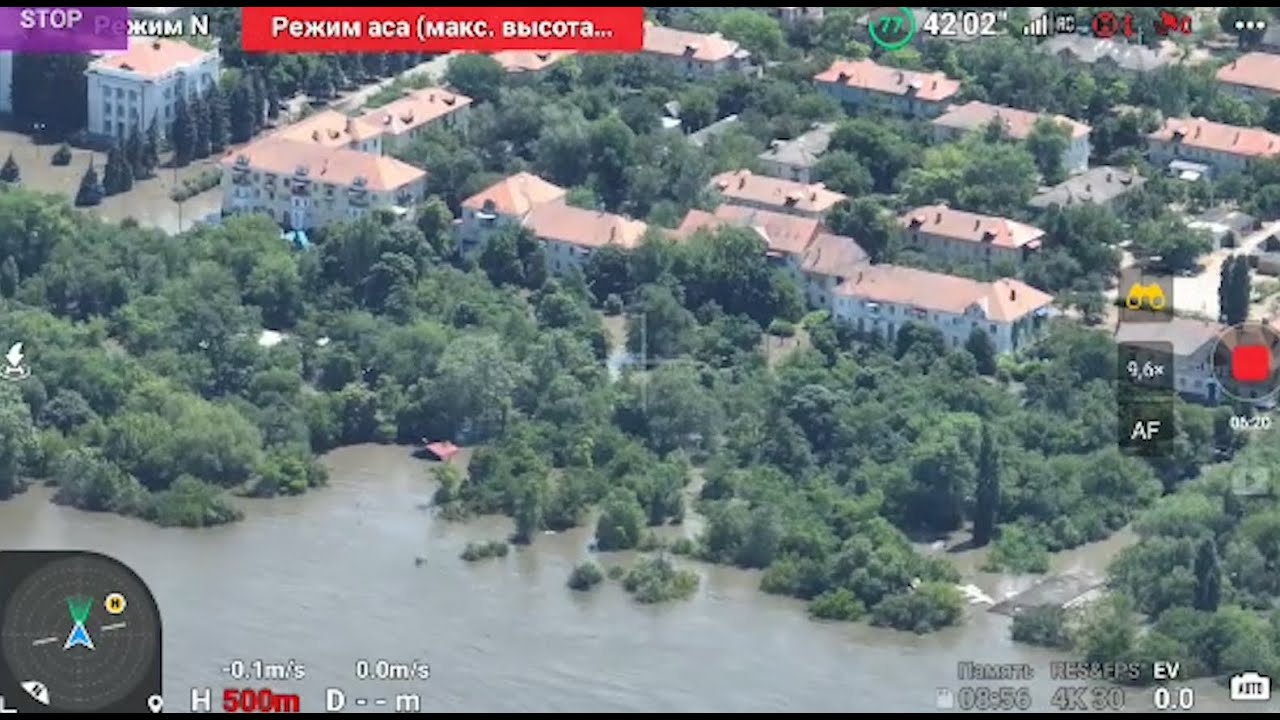 რუსული ტერაქტი და კახოვკას ჰესის აფეთქება ეკოლოგიური კატასტროფა