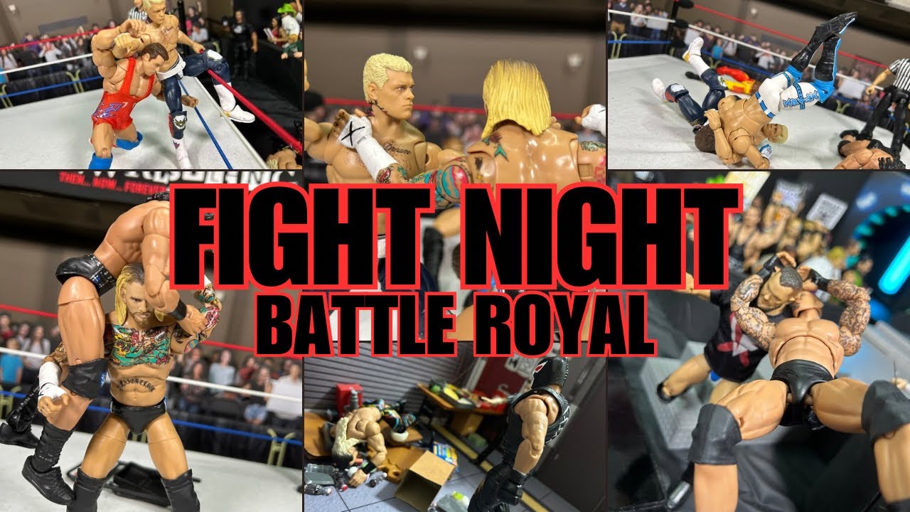 10 MAN FIGHT NIGHT BATTLE ROYAL l ILW FIGHT NIGHT 2 - YouTube