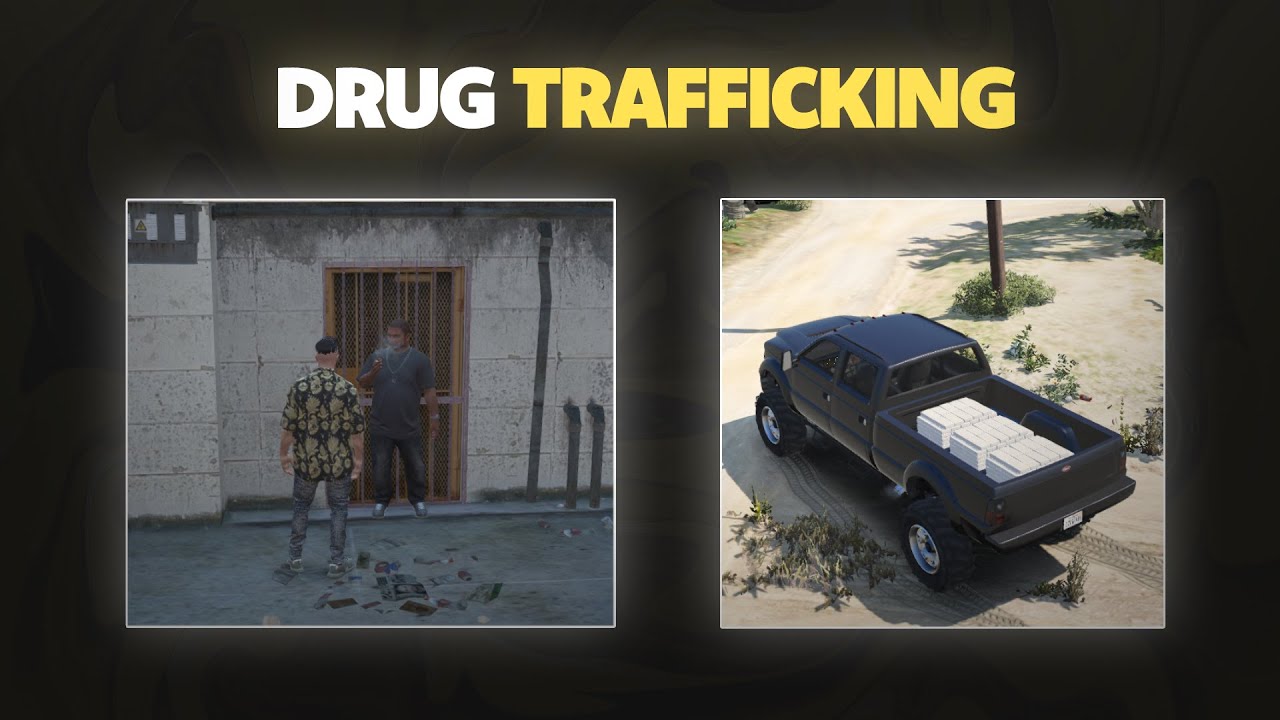 [ESX/QB] FIVEM DRUG TRAFFICKING | PAID - YouTube
