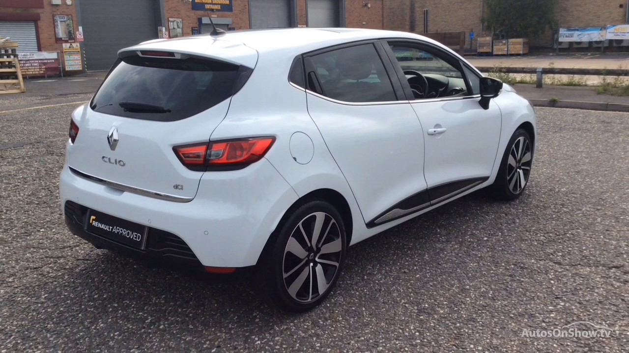 RENAULT CLIO DYNAMIQUE S MEDIANAV DCI WHITE 2014 - YouTube