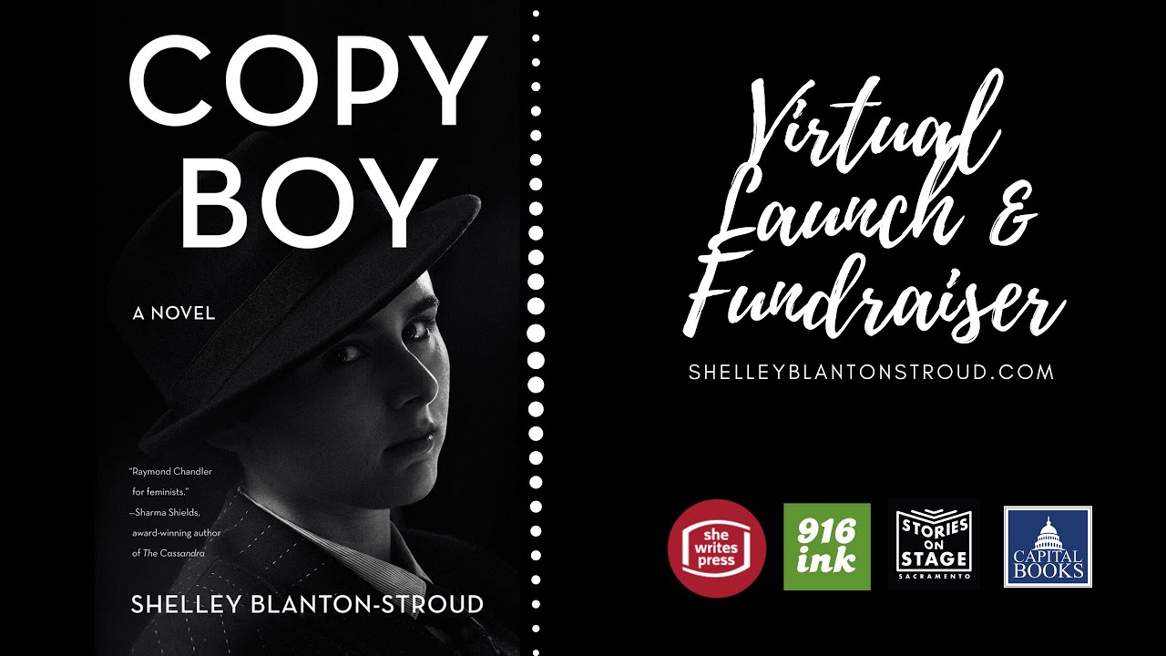 Copy Boy, Virtual Launch and 916 Ink Fundraiser - YouTube