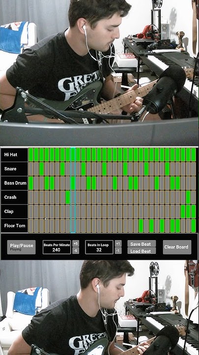 Programming my own drum kit so I can jam! #python #science #music - YouTube