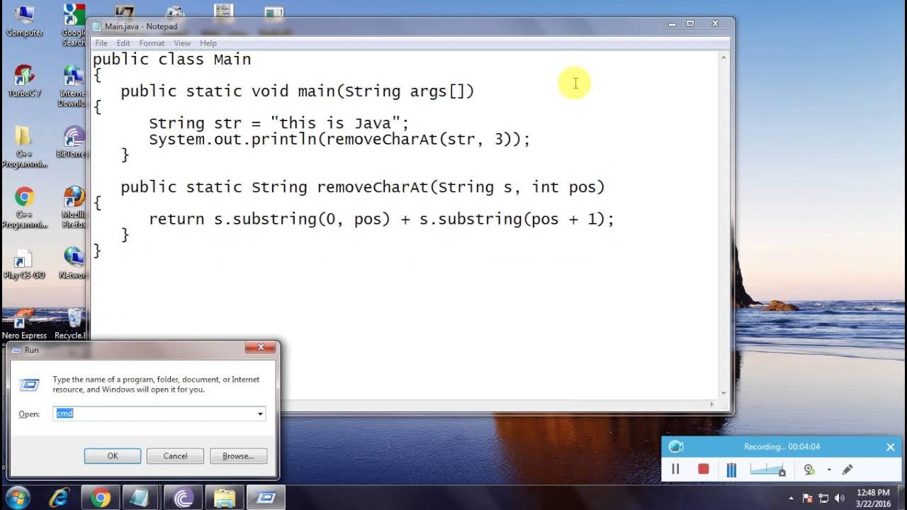 Write A Java Program To Remove A Particular Character From A String 43 - YouTube