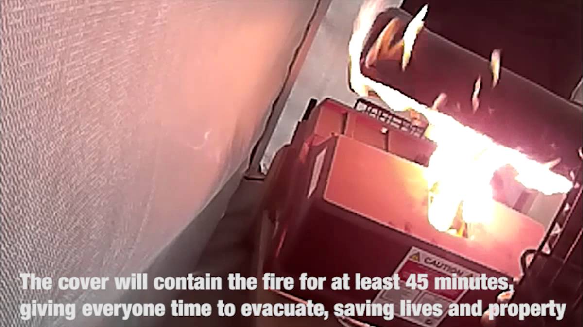 Mobility Scooter Fire & Smoke Cover - YouTube